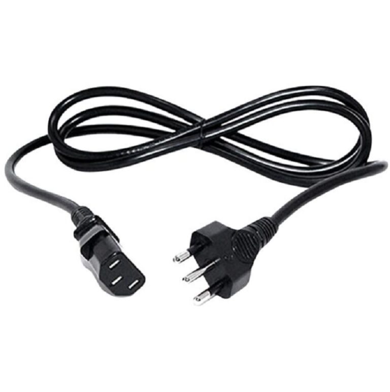 Cable fuente de poder Tipo C13 ( 1.8 metros computador ) - ELECTROART