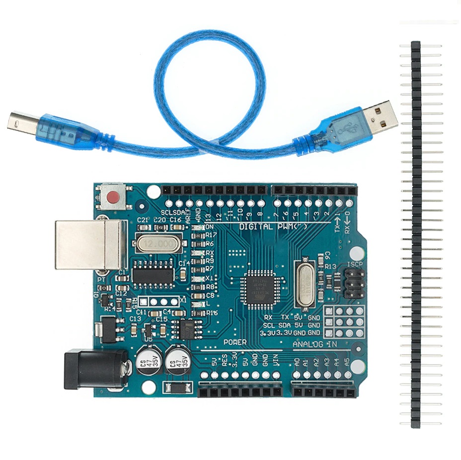 UNO R3 Arduino Compatible + Cable - ELECTROART