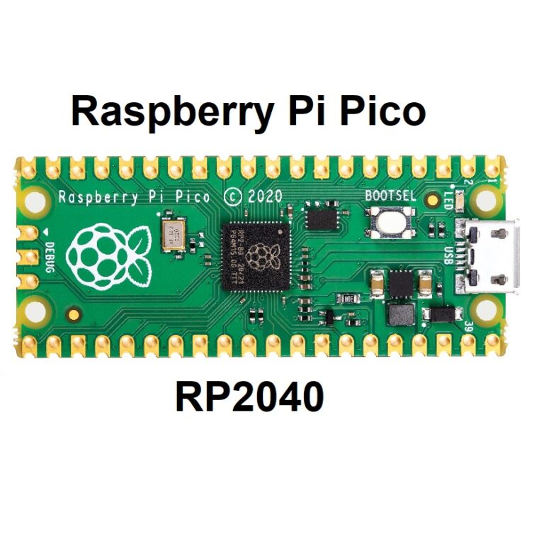 Microcontrolador Raspberry Pi Pico RP2040 - ELECTROART