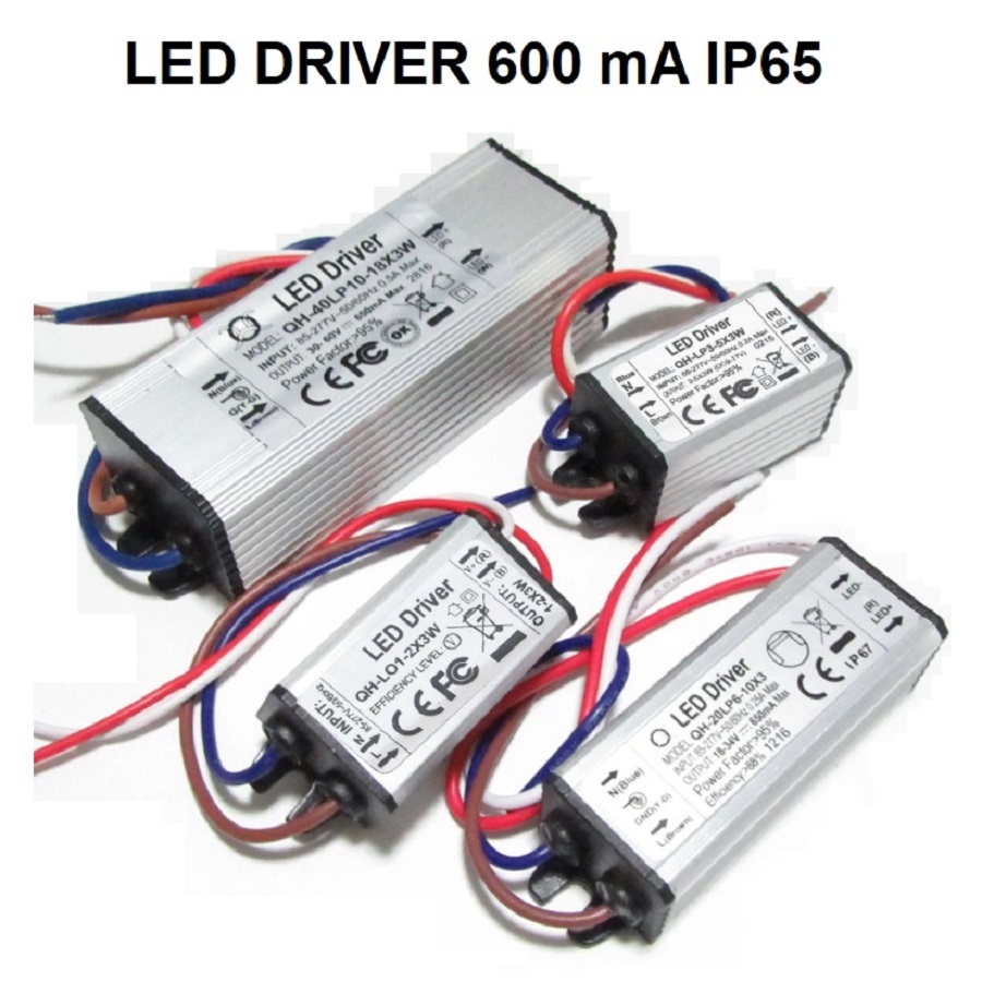 Led Driver Corriente Constante IP65 600 mA - ELECTROART