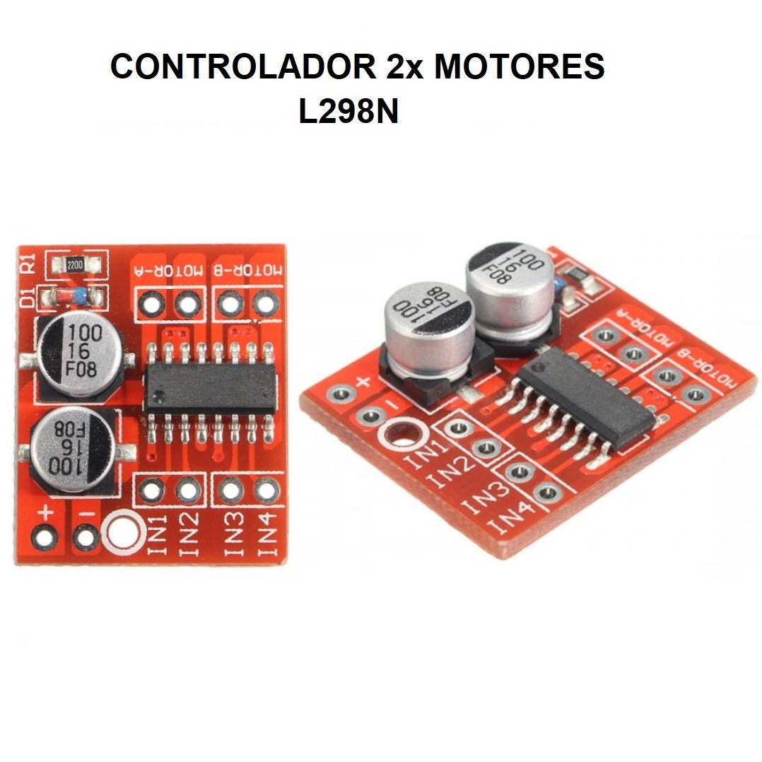 Módulo Controlador Motores Mini Puente L298n L298 N - ELECTROART
