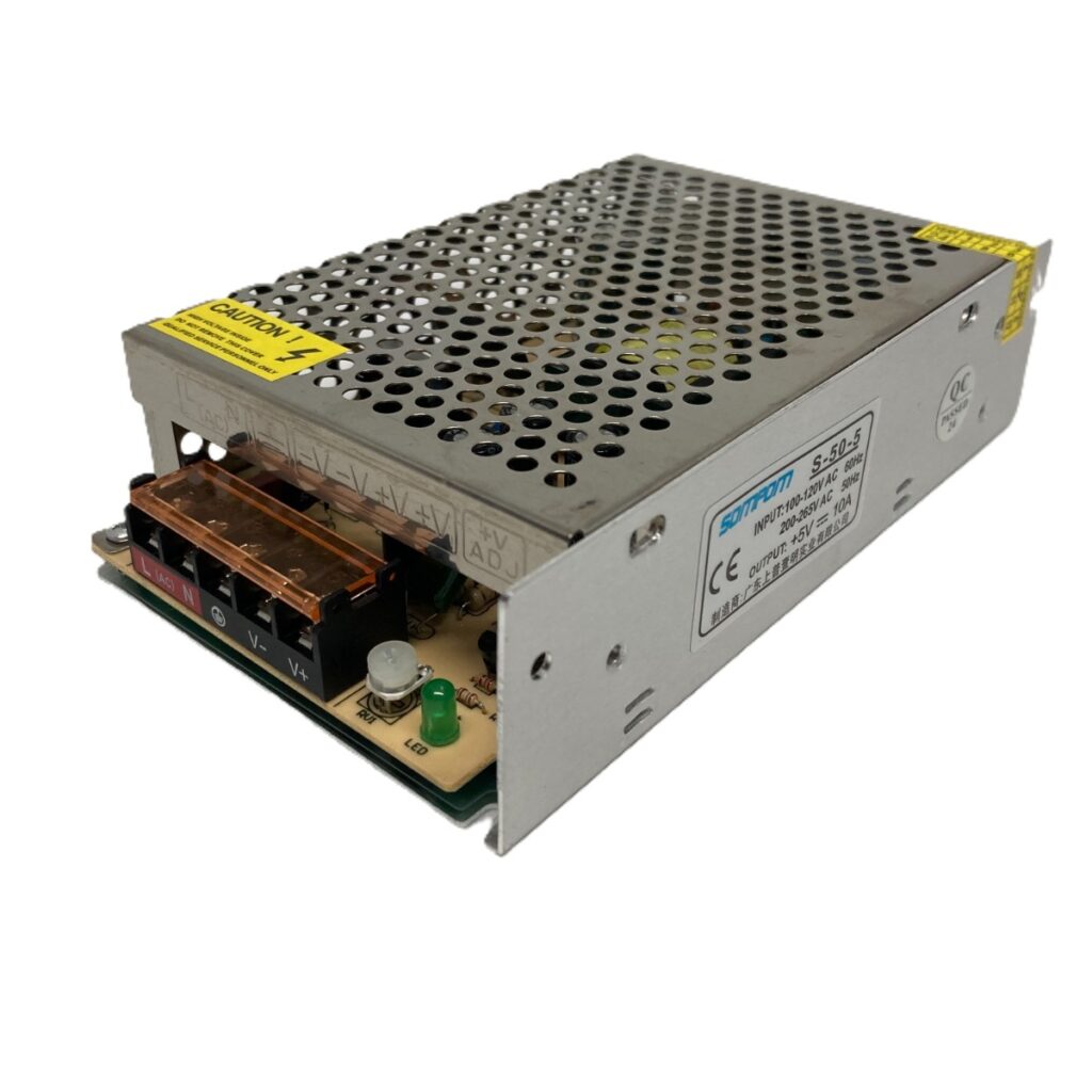 Fuente de poder Switching 220VAC a 5VDC (10A 50W) - ELECTROART